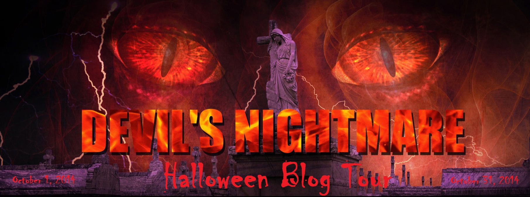 Devil’s Nightmare Halloween Blog Tour Schedule | Sharkbait Writes